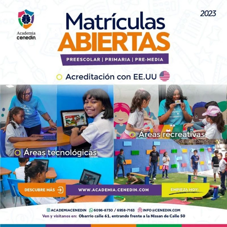 Matricula 2023 - Academia Cenedin