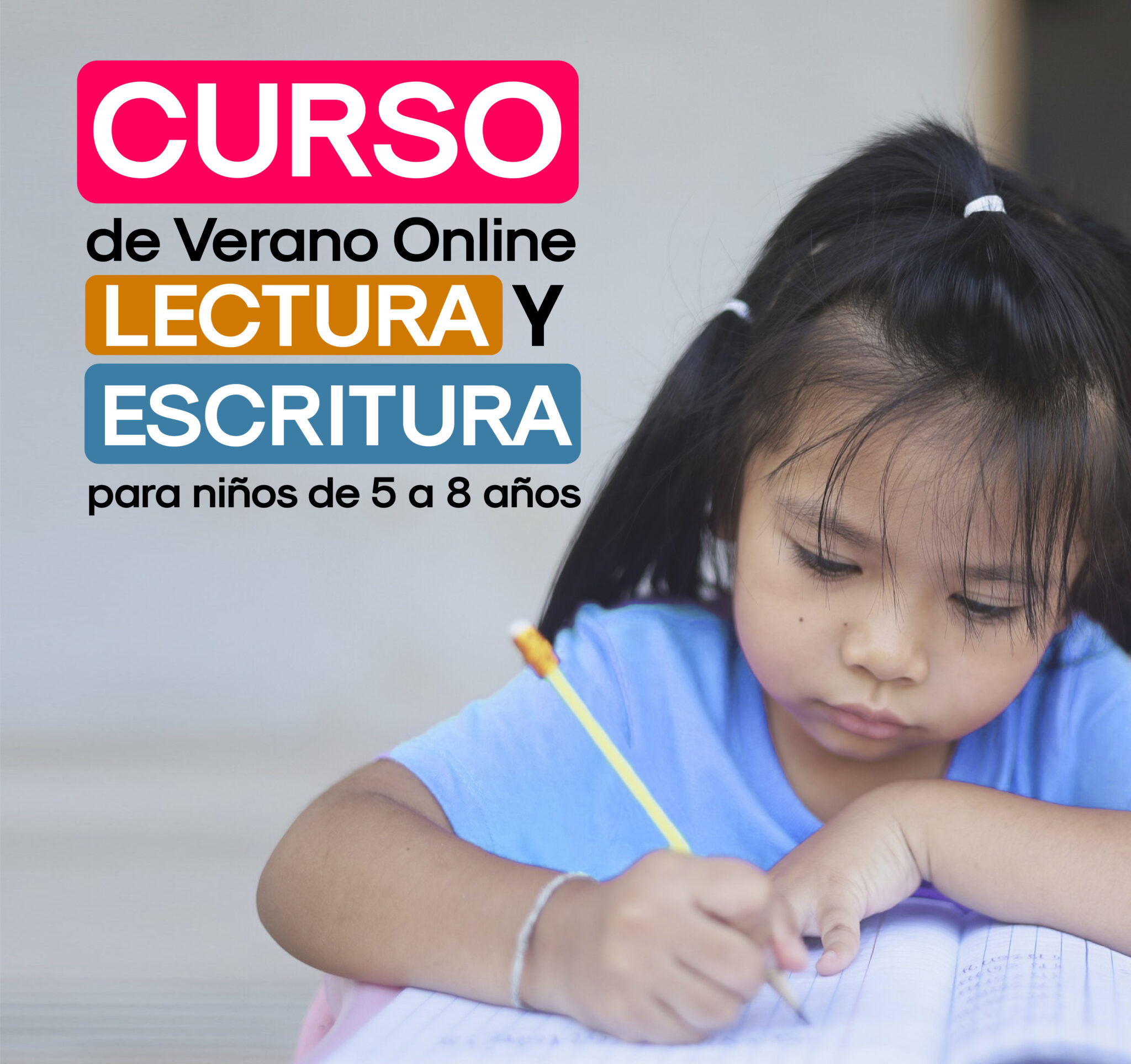 CURSO DE VERANO VIRTUAL| Lectura y Escritura - Academia Cenedin